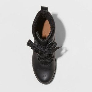 Universal Thread | Shoes | Katherine Laceup Wedge Fashion Boots Black ...